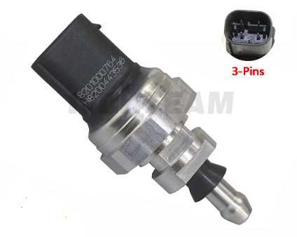 Senzor NOU presiune gaze evacuare Renault Megane Kadjar Captur Laguna ...