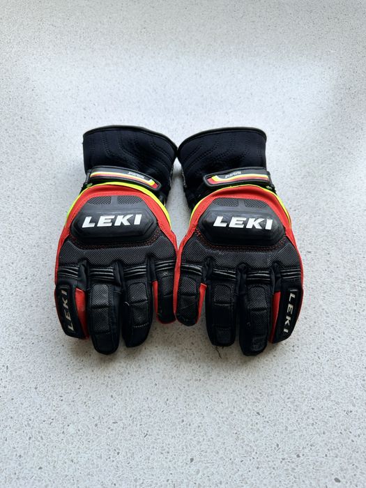 Manusi Race Leki Marimea 8 + Bete Leki GS 105 cm Brasov • OLX.ro