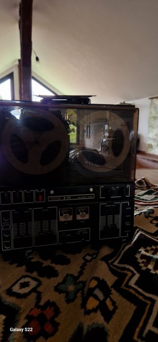 Magnetofon tesla b115 +boxe +pick-up Campina • OLX.ro