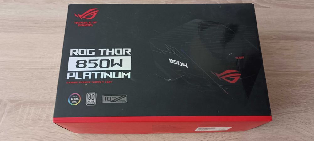 ASUS ROG THOR 850W Platinum LCD display PSU Захранване 850 вата гр ...
