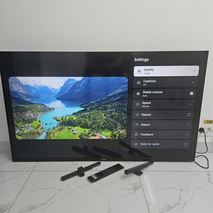 Televizor LED Smart PHILIPS 50PUS7607, 126cm Zeus Amanet 1674 Bucuresti ...