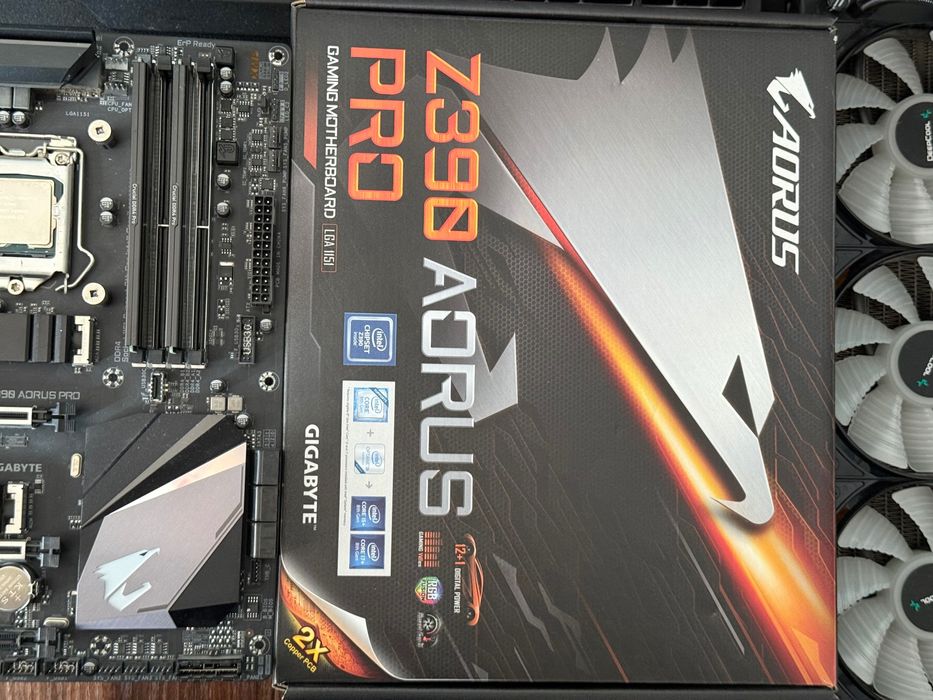 Продам комплект: Z390 Aorus Pro+i7-9700K+32GB DDR4 3200+DeepCool 360: 2 400 000 сум ...