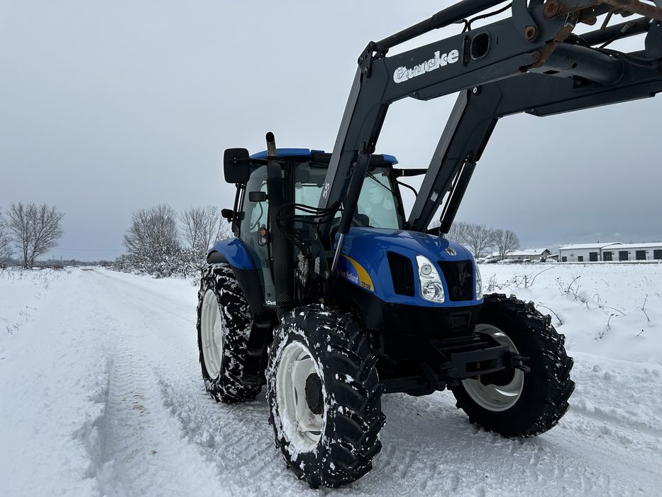 Tractor New Holland TS100A cu incarcator frontal Negresti-Oas • OLX.ro
