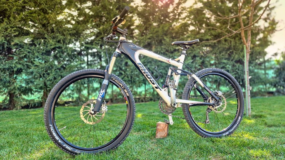 Bicicleta Ghost full suspension furca FOX travel 140 FULL XT Timisoara ...
