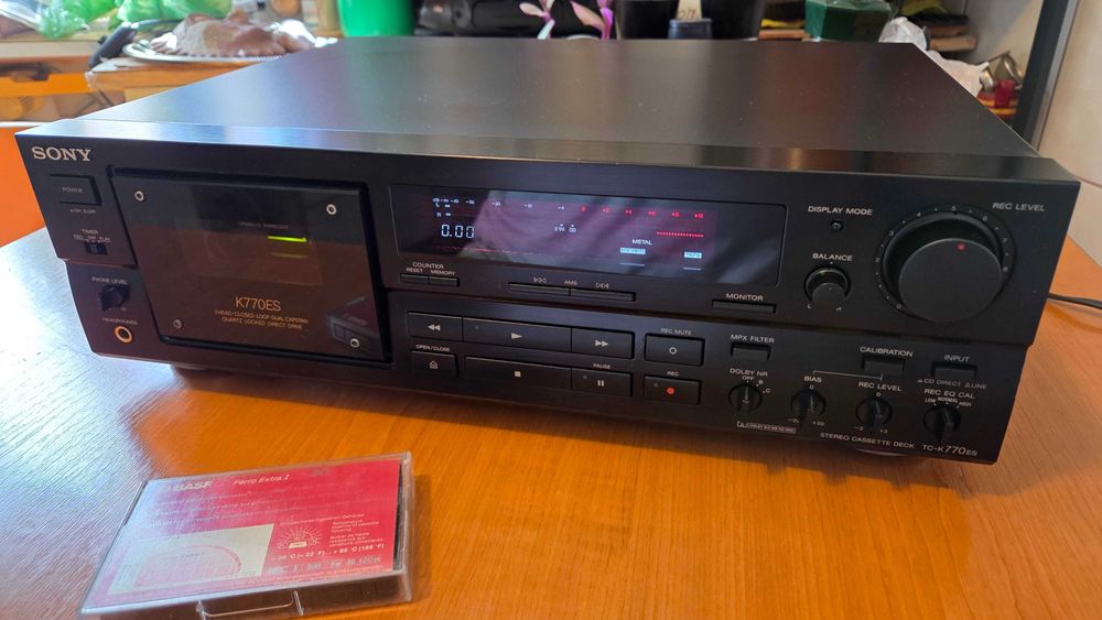 Sony TC-K 770 ES Casetofon deck 3 capete 3 motoare extremely standard ...