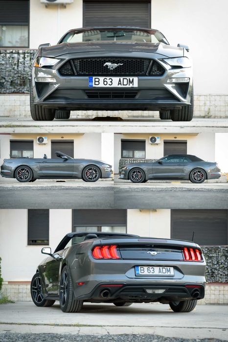 Ford Mustang Cabrio Decapotabil 2018 2.3 62000 km America Fara SCHIMB ...