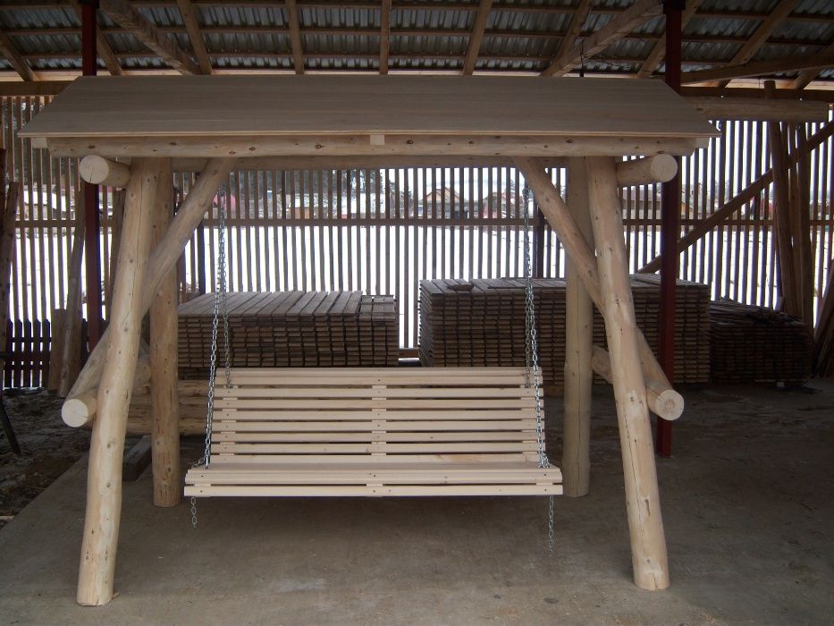 Leagan rustic lemn Intorsura Buzaului • OLX.ro