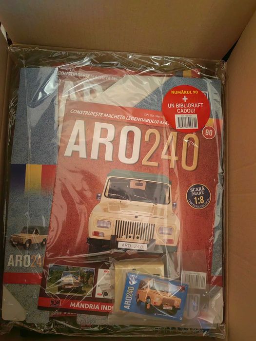 Macheta ARO 240 sigilata!!! Numerele 1-65 Targu Ocna • OLX.ro