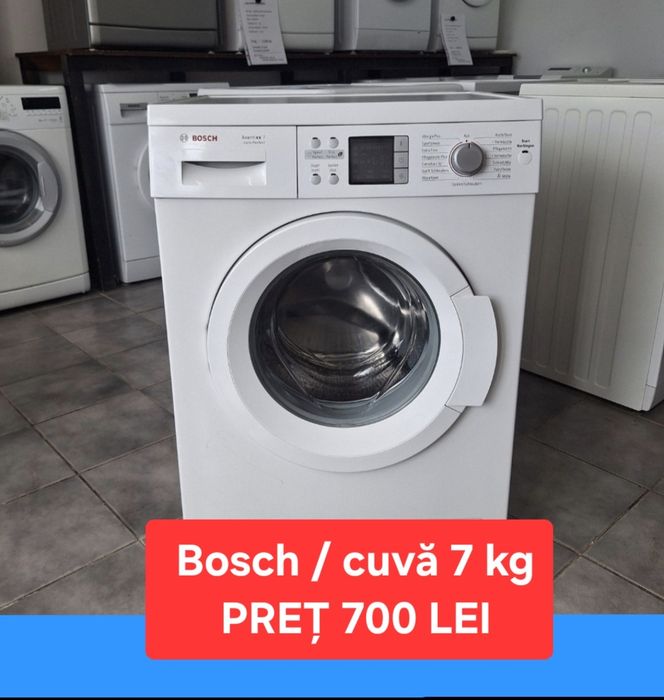 Bosch / capacitate 7 kg. Super pret 7oo lei. Timisoara • OLX.ro
