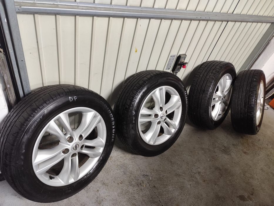 Jante Roti Duster,Nissan qashqai 5×114,3 r17 +anvelope 215 60 r17 ...