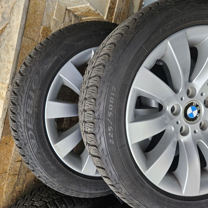 Jante și anvelope 225 50 r17 iarnă BMW 5×120 RT 20 Pitesti • OLX.ro