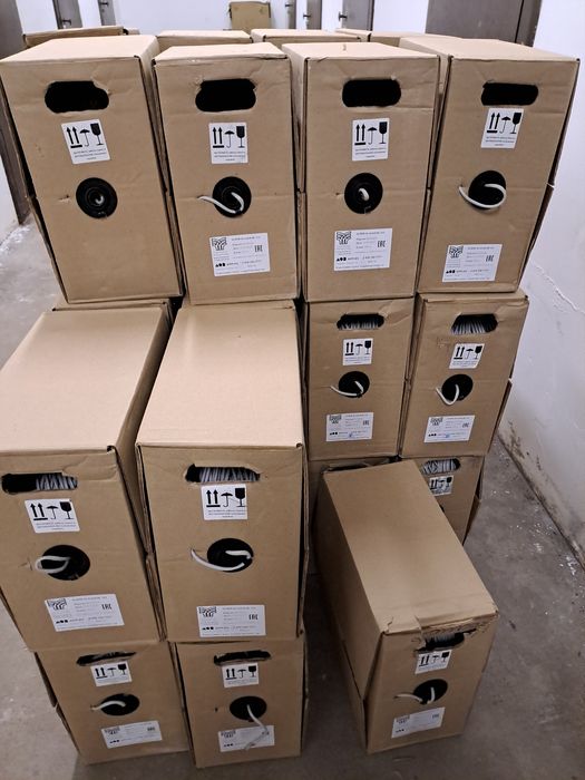 Кабель интернет Utp Cat 5e медь 100 Супер скидка Аксессуары и