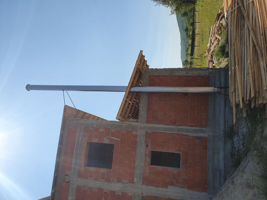 Cos centrala , inox-inox cu izolatie vata bazaltica cu aluminiu Pitesti ...