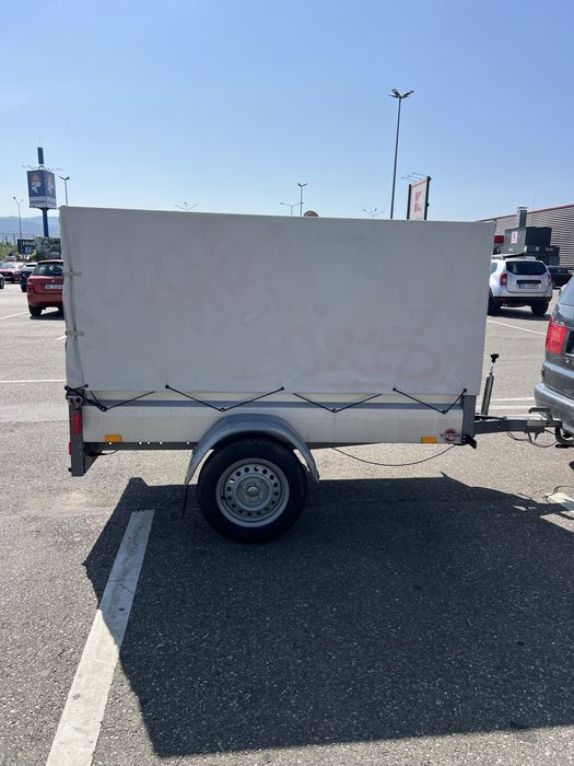 Remorca auto stema 750kg Comanesti • OLX.ro