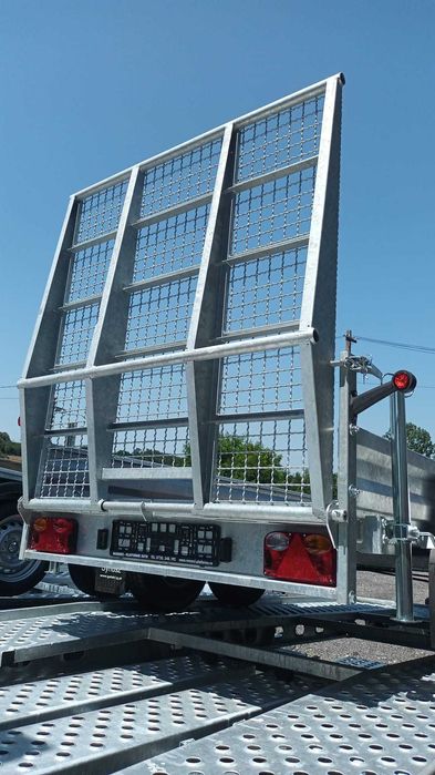 Remorca transport utilaje,2700-3500 kg noua-posibilitate rate Pitesti ...