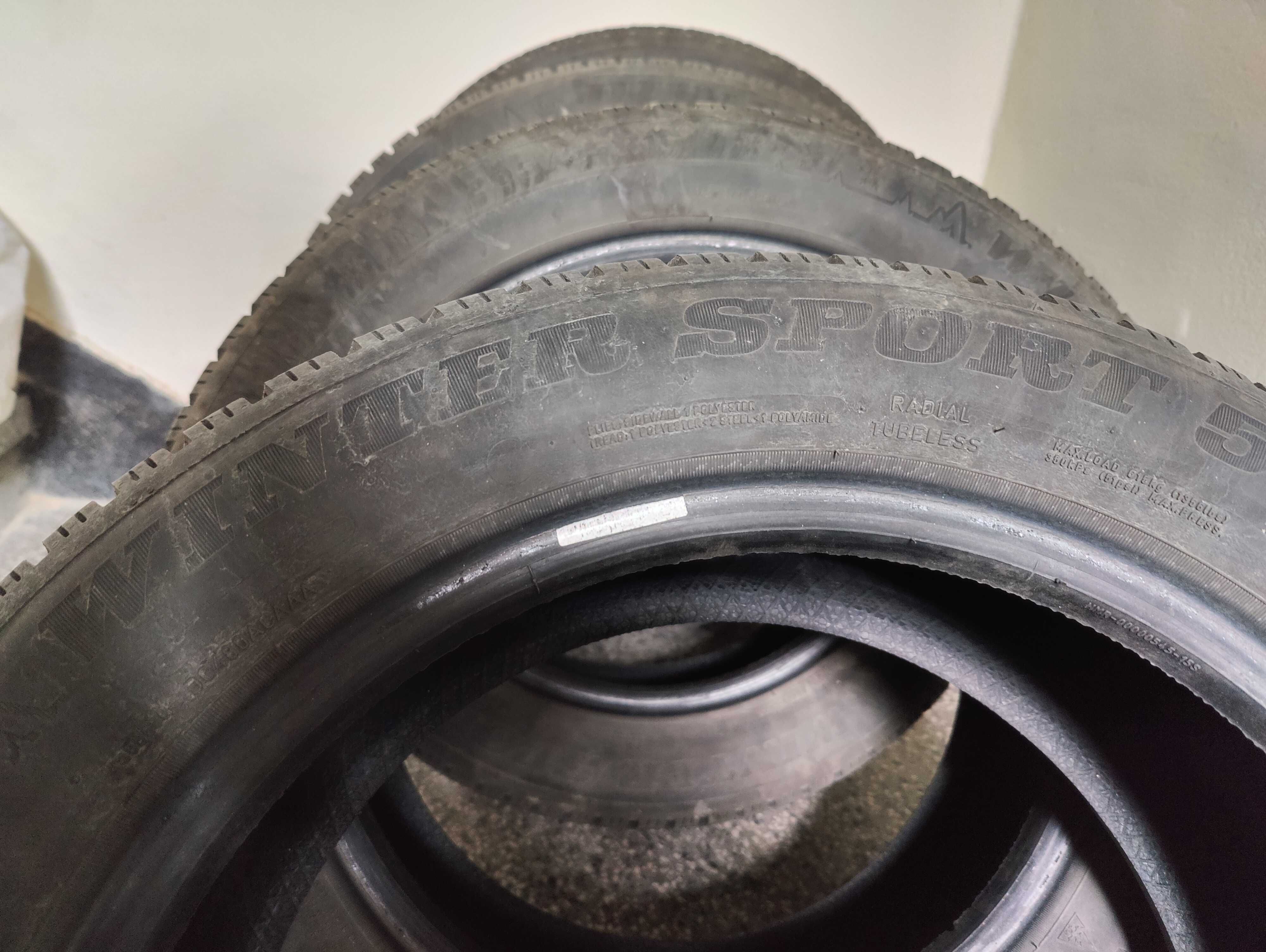 4 Гуми Dunlop Wintersport 5 205/55/R16 гр. София Център • OLX.bg