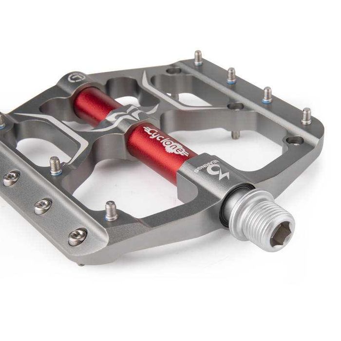 Pedale MTB Cyclone negre / rosii / gri titanium Bucuresti Sectorul 1 ...