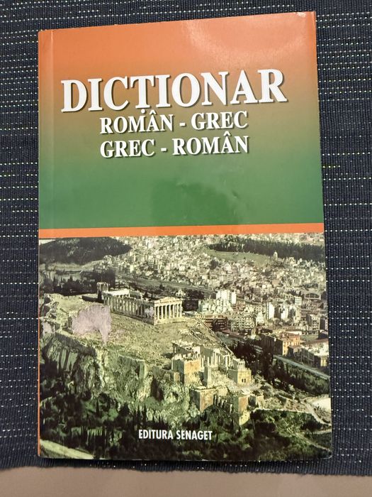 Dictionar Român Grec, Grec Român Bucuresti Sectorul 3 • OLX.ro