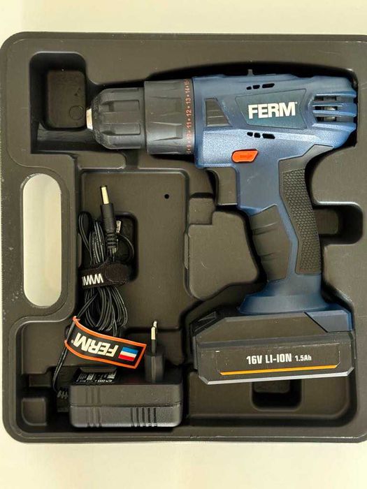 Акумулаторен винтоверт FERM 16V Li-iON гр. Разград Център • OLX.bg
