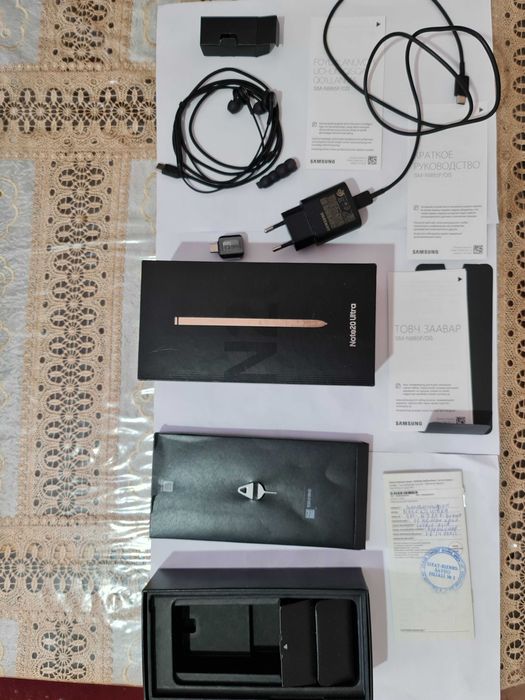 SAMSUNG GALAXY NOTE 20 ULTRA 256GB 8GB NOTE 3 ACER tehno spark 7 nokia ...