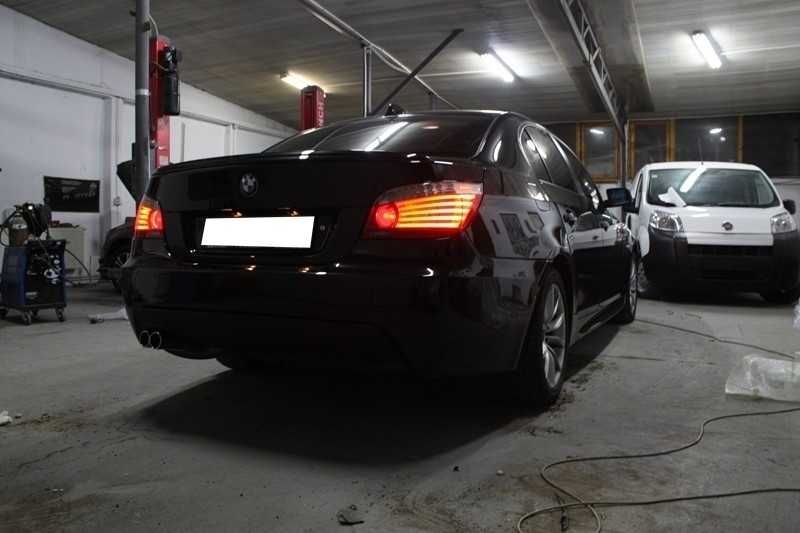 Pachet Exterior M Technik M5 BMW E60 E61 Bara Fata Spate Praguri ...