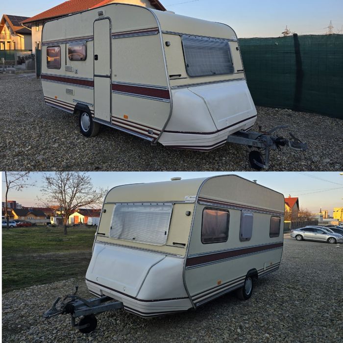Rulota Münsterland 4 persoane cu Cort in fata/Import Germania/ Oradea ...