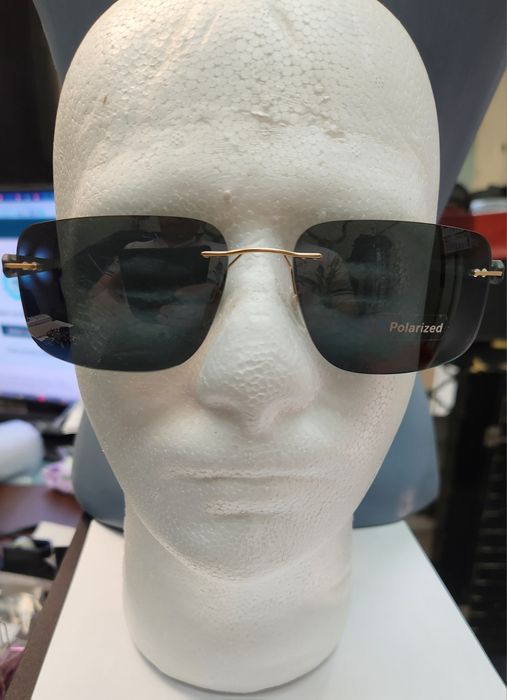 Слънчеви очила Silhouette титан-карбон позлатени сини гр. Варна Център • OLX.bg