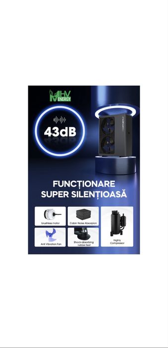 Pompa caldura R290 8.3kw power world nou in cutie Onesti • OLX.ro