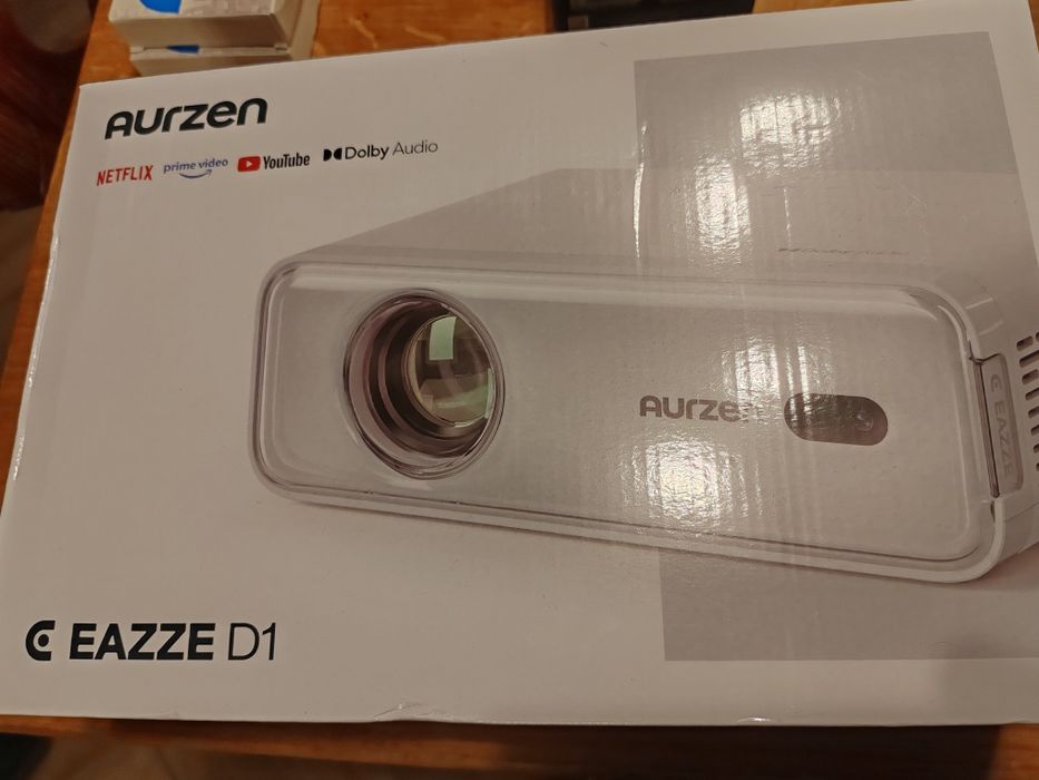 Proiector inteligent EAZZE D1 cu WiFi și Bluetooth, cu licență oficial ...