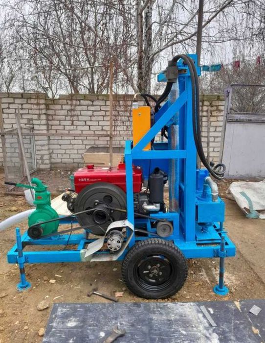 Masina foraj diesel 28CP, 100m, prajini + 5 sape, NOUA Bucuresti ...