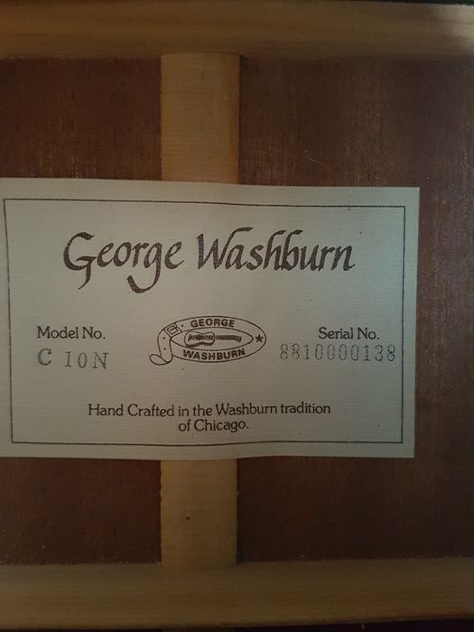Акустична китара George Washburn гр. Варна Гръцка махала • OLX.bg