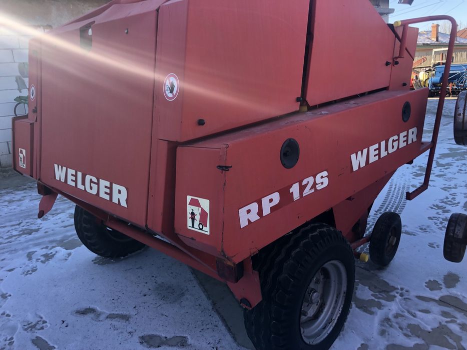 Presa Balotiera welger RP 12S baloti totunzi 120/120 Lunguletu • OLX.ro