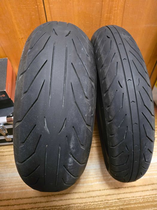 Мотоциклетни гуми Pirelli Angel GT2 гр. София Надежда 1 • OLX.bg