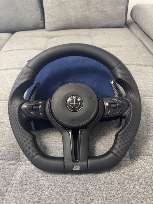 Volan custom tesit BMW F10 F30 F36 F15 F01 Brasov • OLX.ro