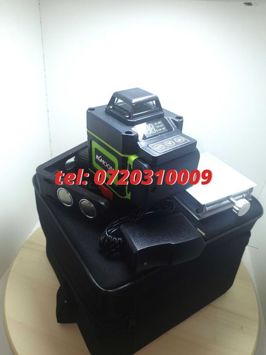 New Auto Nivela Raza Verde 4d 16 Linii 30m Cu Detector Miez Germani ...