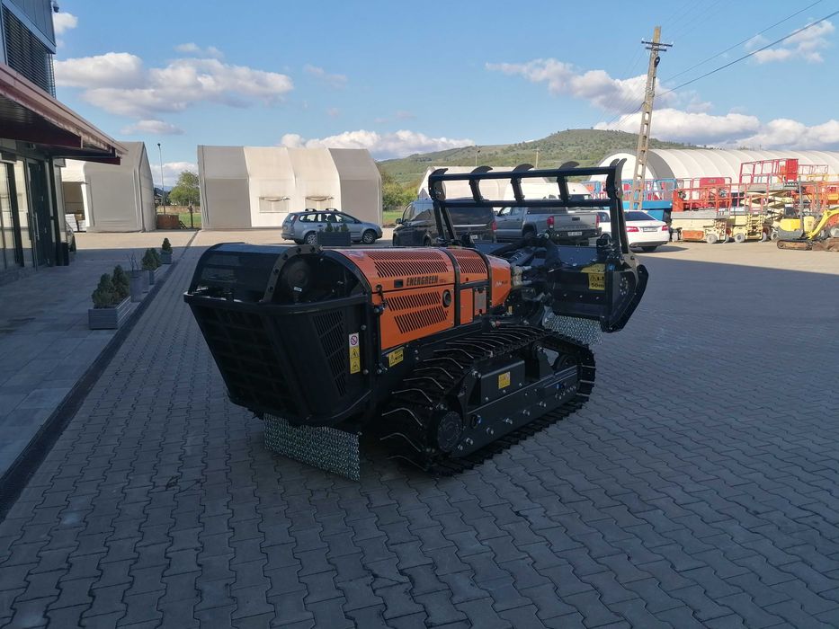 Tocator forestier senilat radiocomandat Energreen RoboPlus Bradesti ...