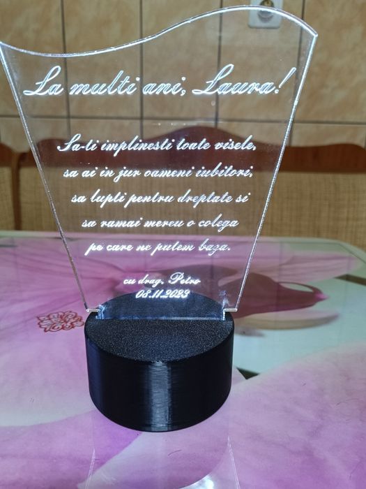 Baza LED RGB pentru lampi 3D Iasi • OLX.ro