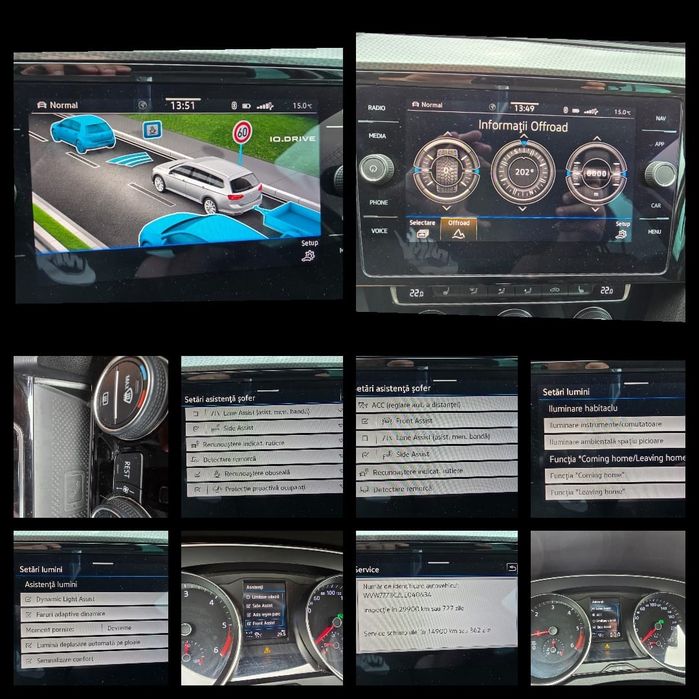 Vw Passat B8 Alltrack 2020 DSG 190CP IQ Light Acc Front Assist Tableta Oradea • OLX.ro