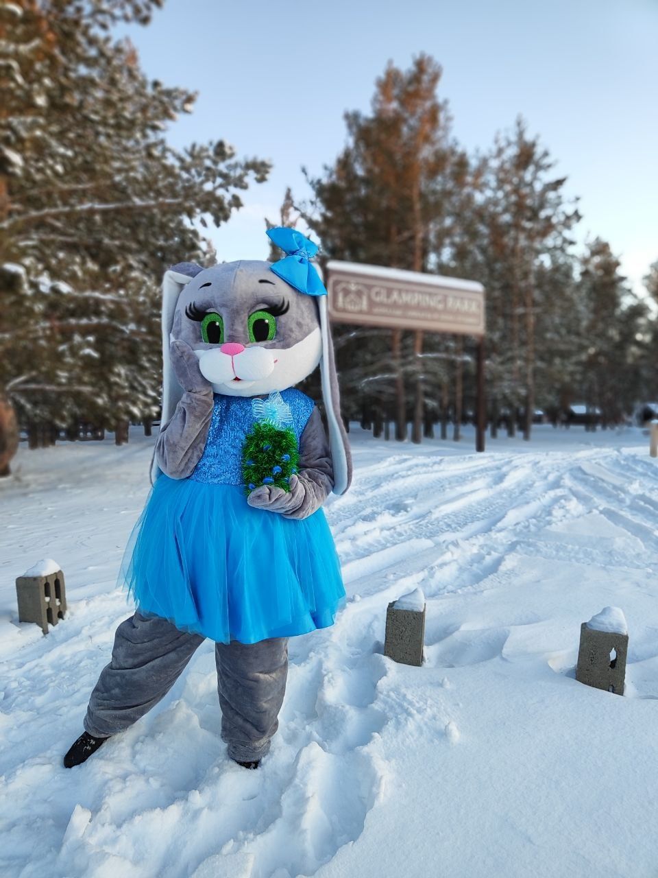 Ростовая кукла Зайка Бона: 7 000 тг. - Игрушки Костанай на Olx