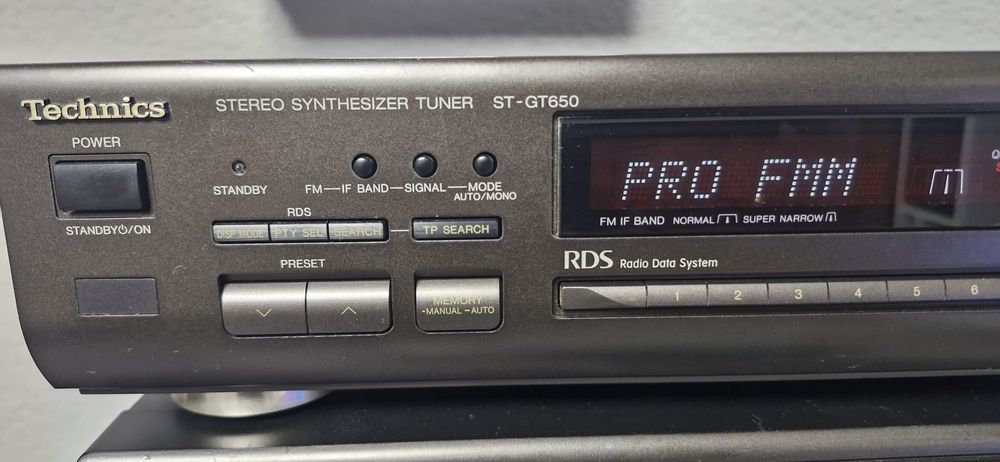 Radio Tuner Technics ST-GT650, RDS, Antene FM si AM originale Constanta • OLX.ro