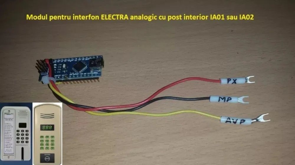 Modul deschidere automata automatizare interfon ELECTRA casa smart ...