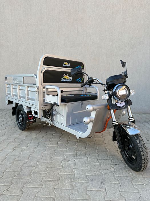 Triciclu Tricicleta Electrica Cargo TUK TUK Bena Basculabila Targoviste ...