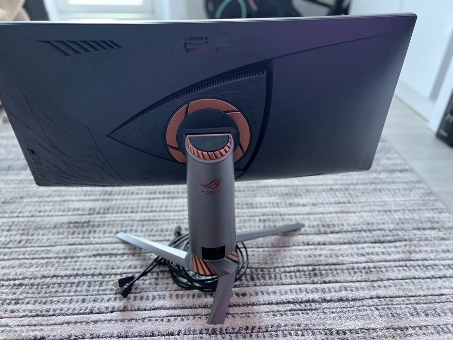 Monitor Gaming curbat LED IPS ASUS ROG Swift PG348Q, 34", QHD, 100Hz ...