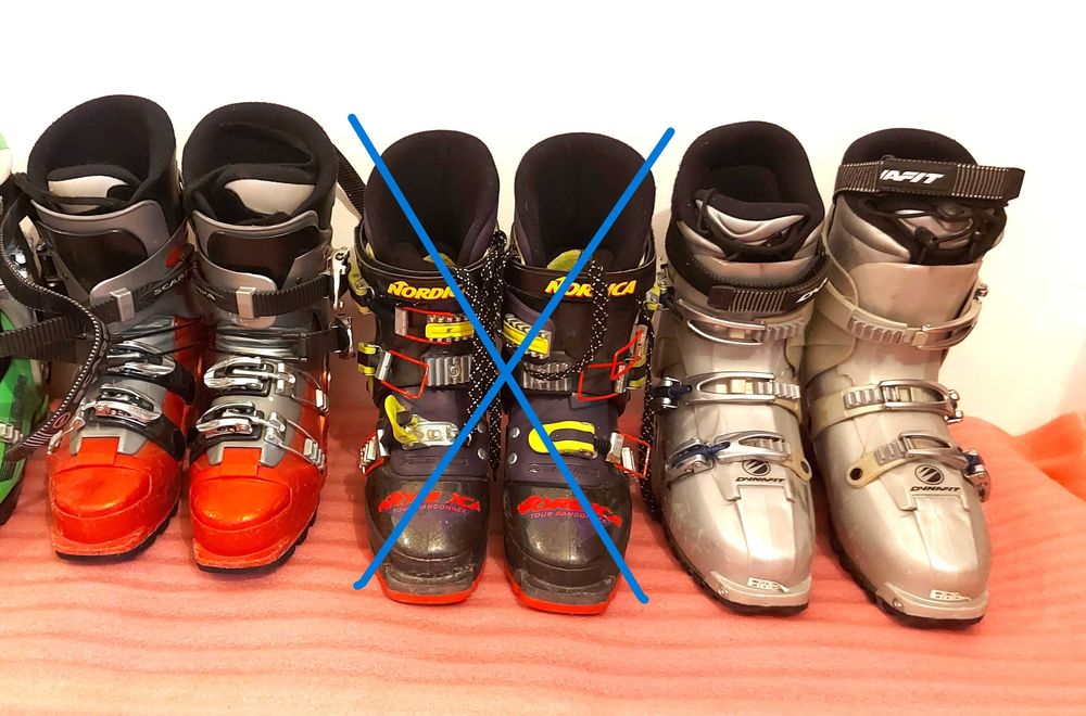 Clapari de tura Scarpa Denali TT nr. 37 - 38 si Dynafit nr. 40 - 41 ...