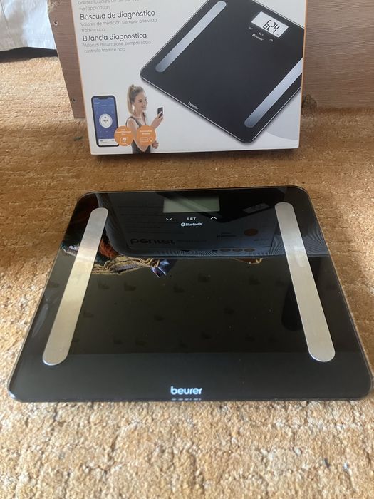 Кантар Beurer - BF 600 BF, 180 kg, Черен гр. София Разсадника • OLX.bg