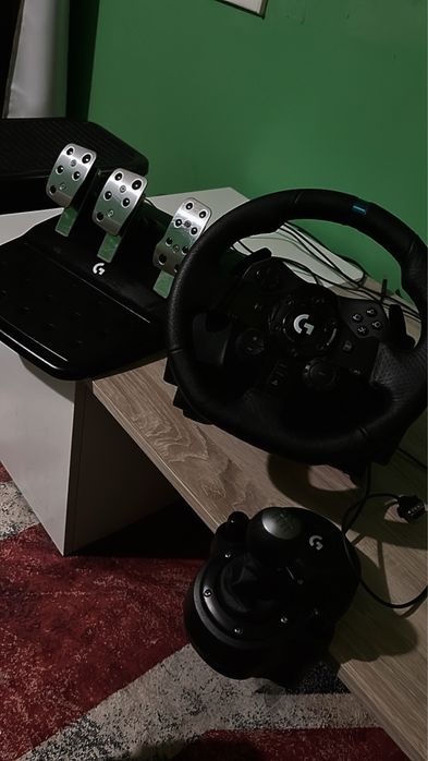 Logitech G923 + shifter с. Огняново • OLX.bg