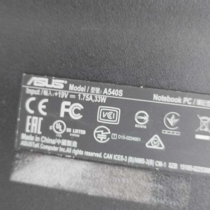 Dezmembez Asus A540S_X540S_X541N Racastia • OLX.ro