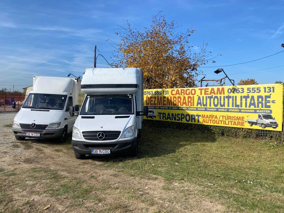 Inchiriez duba RENT A VAN Sprinter PRELATA IZOTERMA 3,5 t Fara Sofer ...