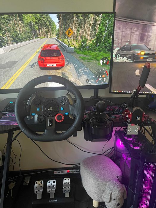 Volan Logitech G29 + Schimbator + Frana de mana Timisoara • OLX.ro