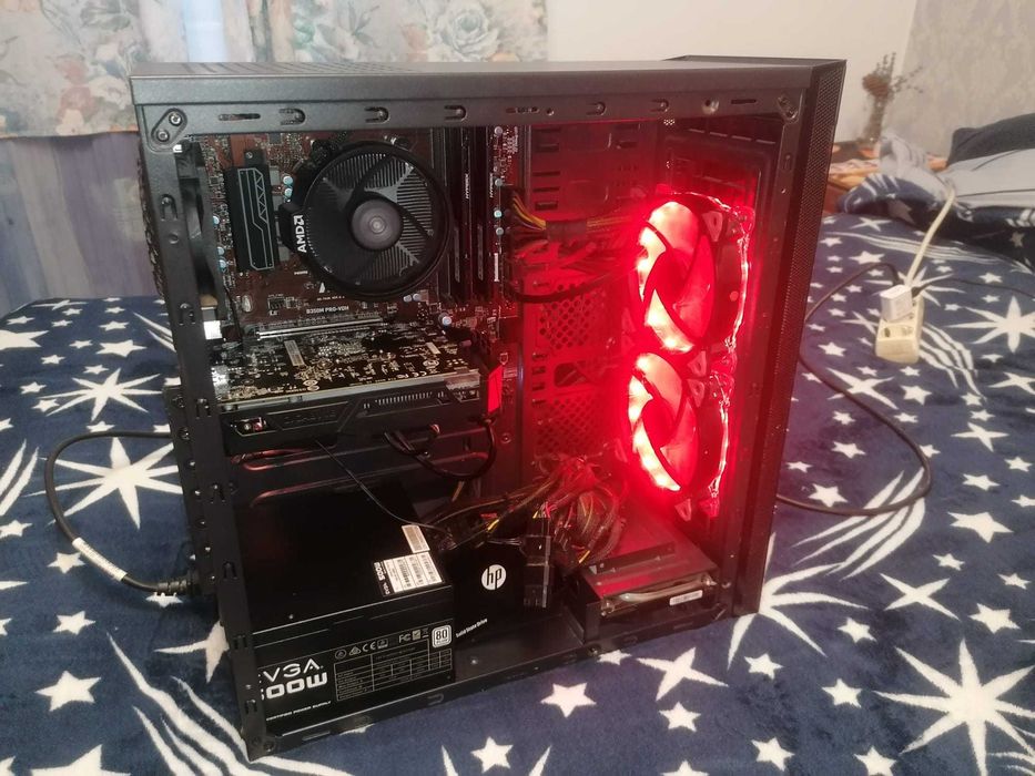 PC Gaming, GTX 1050Ti, Ryzen 5 1400, 16GB RAM, 1TB HDD + 120GB SSD Tecuci • OLX.ro